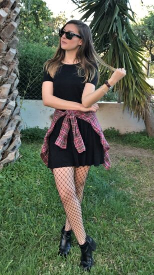 How To Wear Fishnet Tights - Fashion Advice - Sparkle and the City